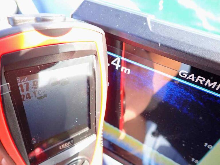 初場所の水深＆地形把握にLUCKYLAKERのポータブル魚探導入 | TSURERO